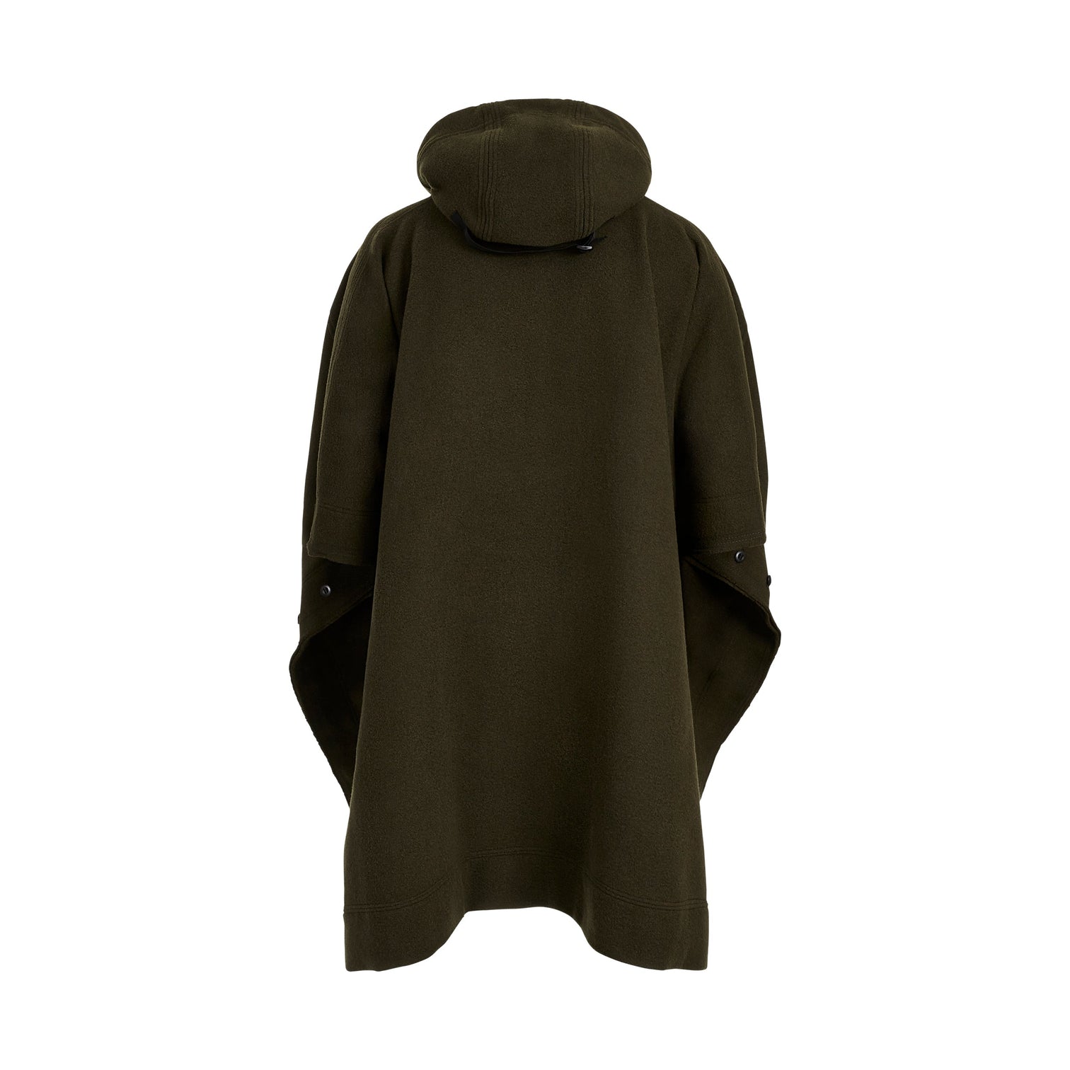 WeatherWool Poncho, Merino Jacquard Fabric, Made in USA