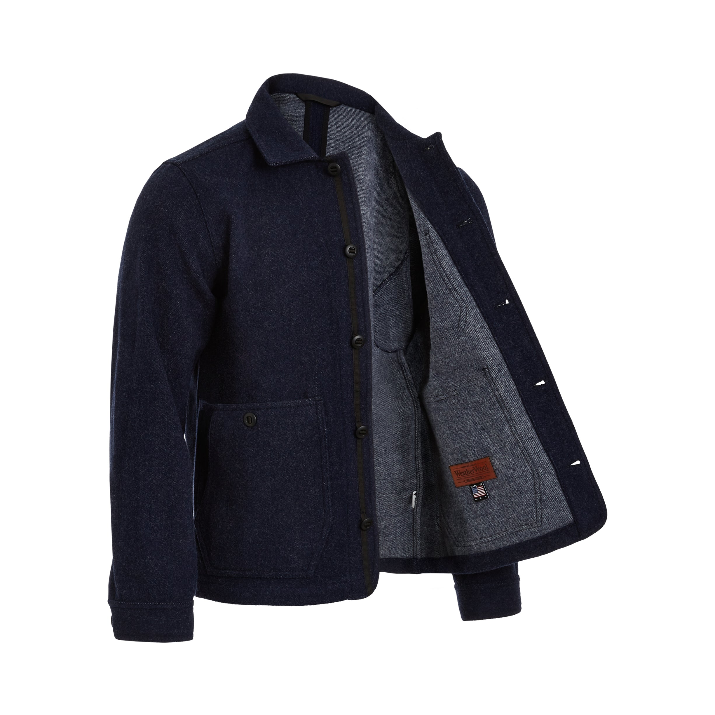 Denim Chore Coat – WeatherWool