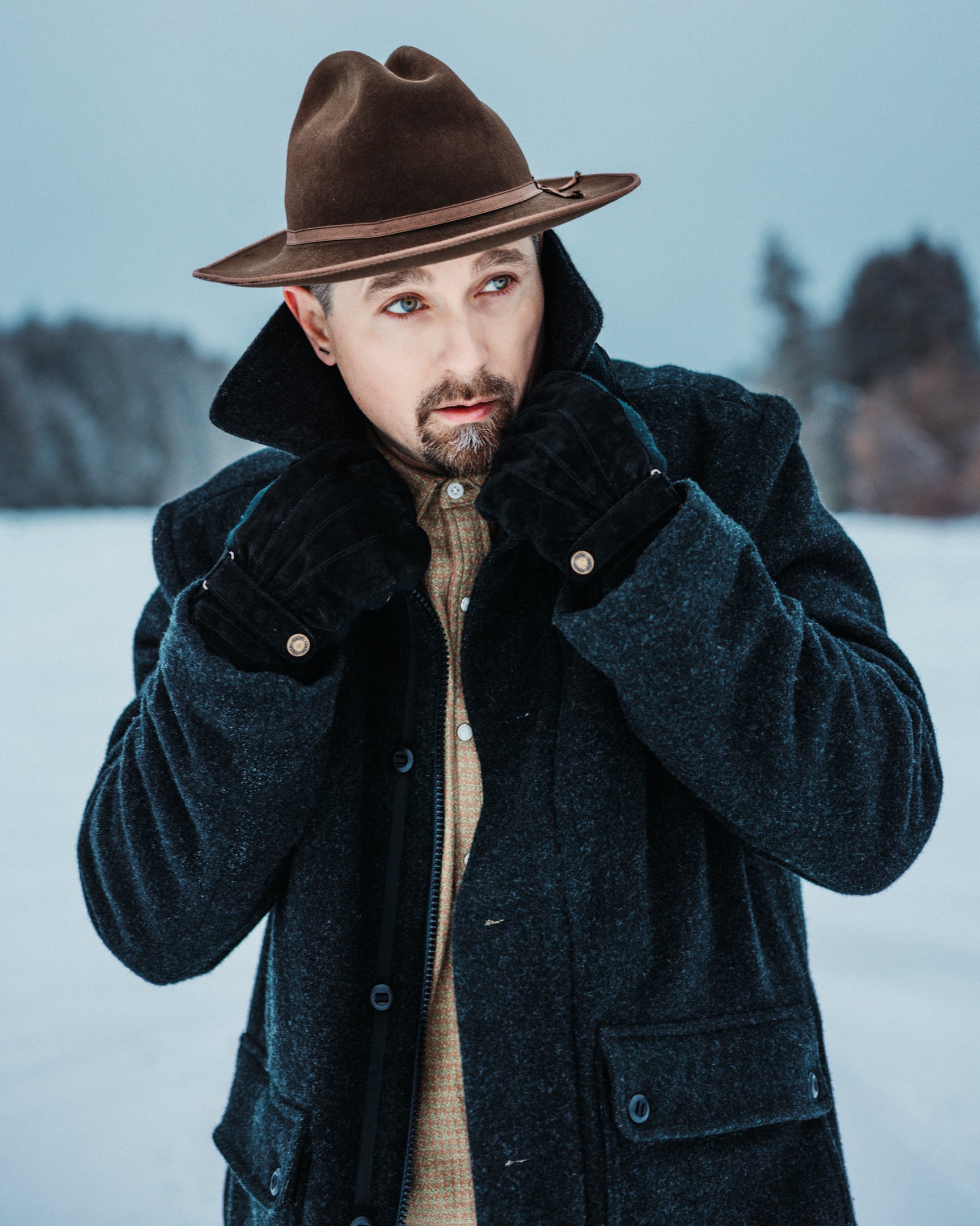 Denim Double Coat – WeatherWool