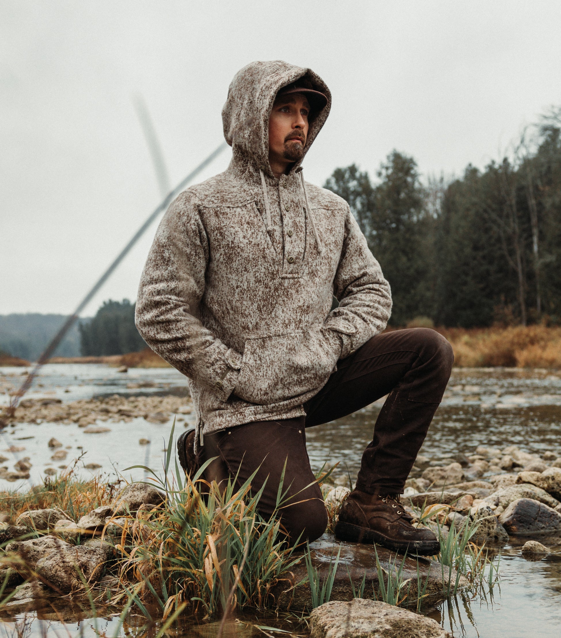 Al's Anorak, 100% Made in USA of 100% Merino Jacquard Wool Fabric ...