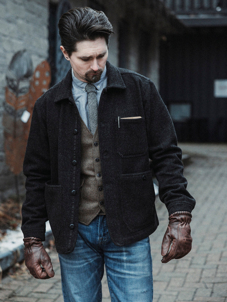 Al's Anorak, 100% Made in USA of 100% Merino Jacquard Wool Fabric ...