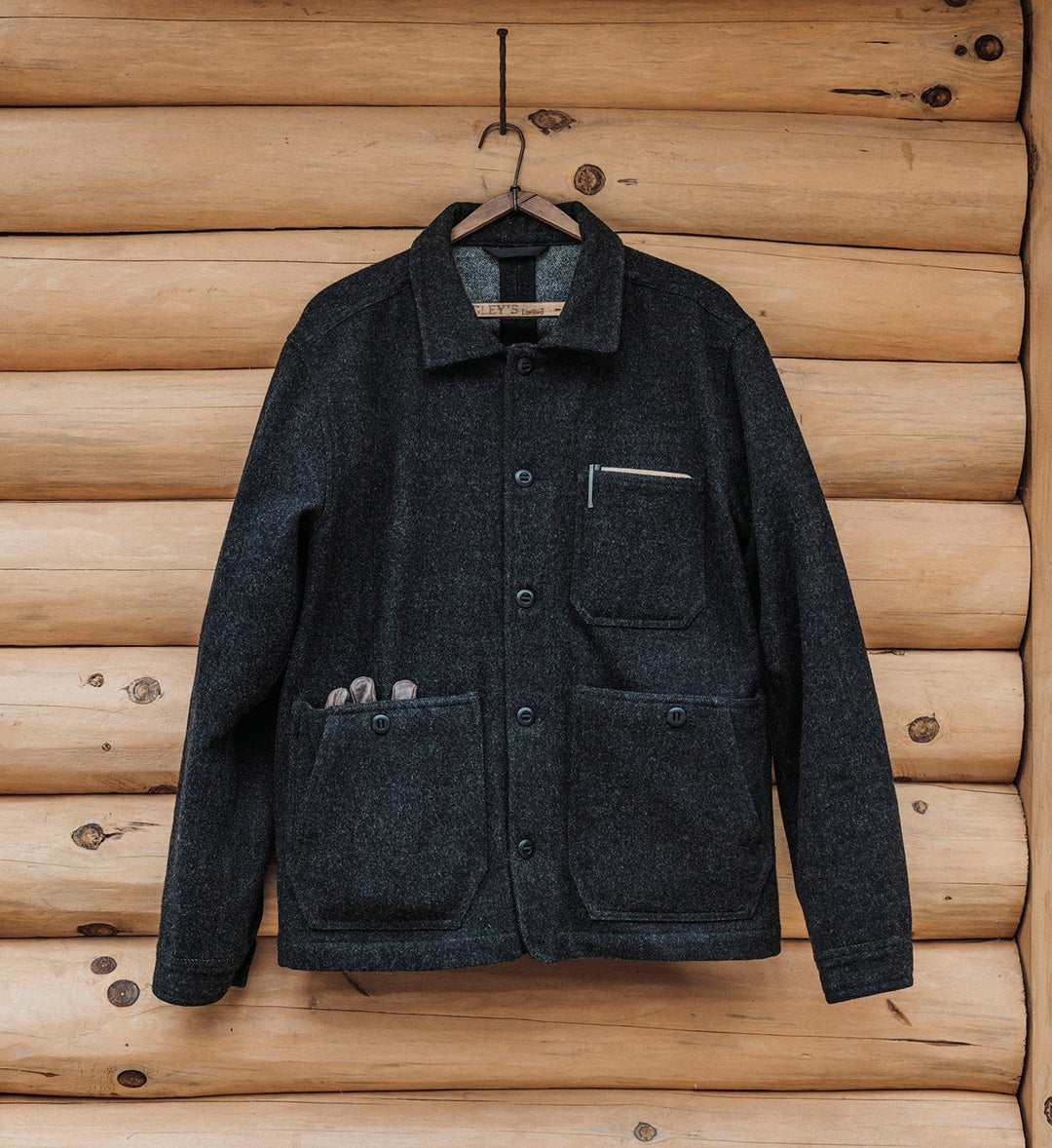 Denim Chore Coat – WeatherWool