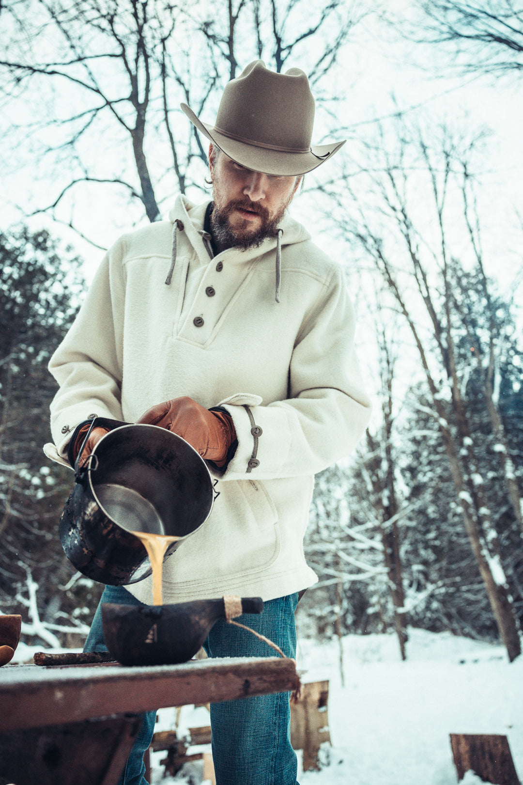 Al's Anorak, 100% Made in USA of 100% Merino Jacquard Wool Fabric ...